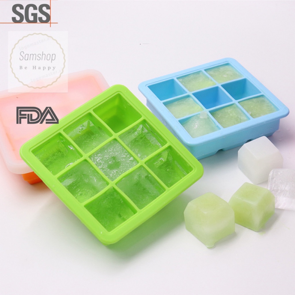 【SG Seller🇸🇬】 9/15 Cube Safety Freezer Baby Puree Silicone Food ...