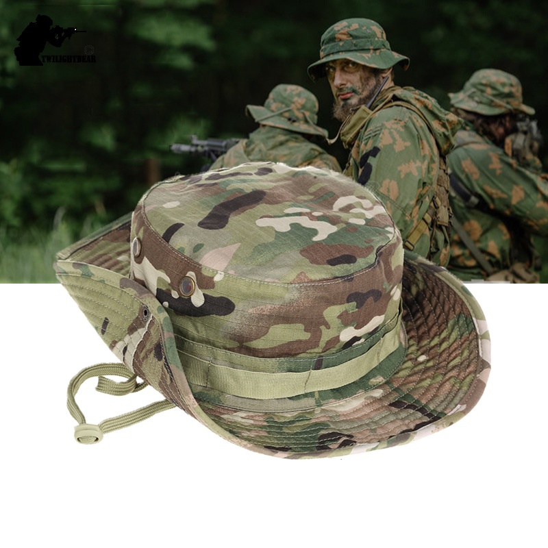Camouflage thickened military tactical cap hunting hiking ...