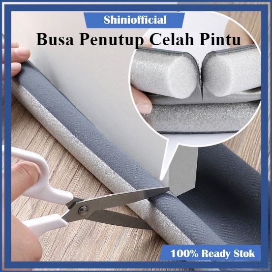 Home Door Gap Cover Anti Cockroach Insect Twin Draft Guard Foam Door ...