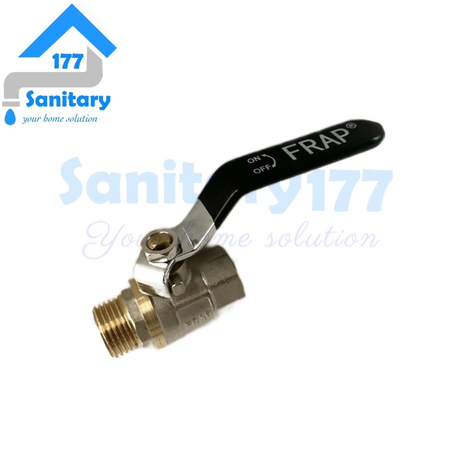 Ballvalve 1/2 inch Brass Thread Inside Out - Stop Tap water pipe ...