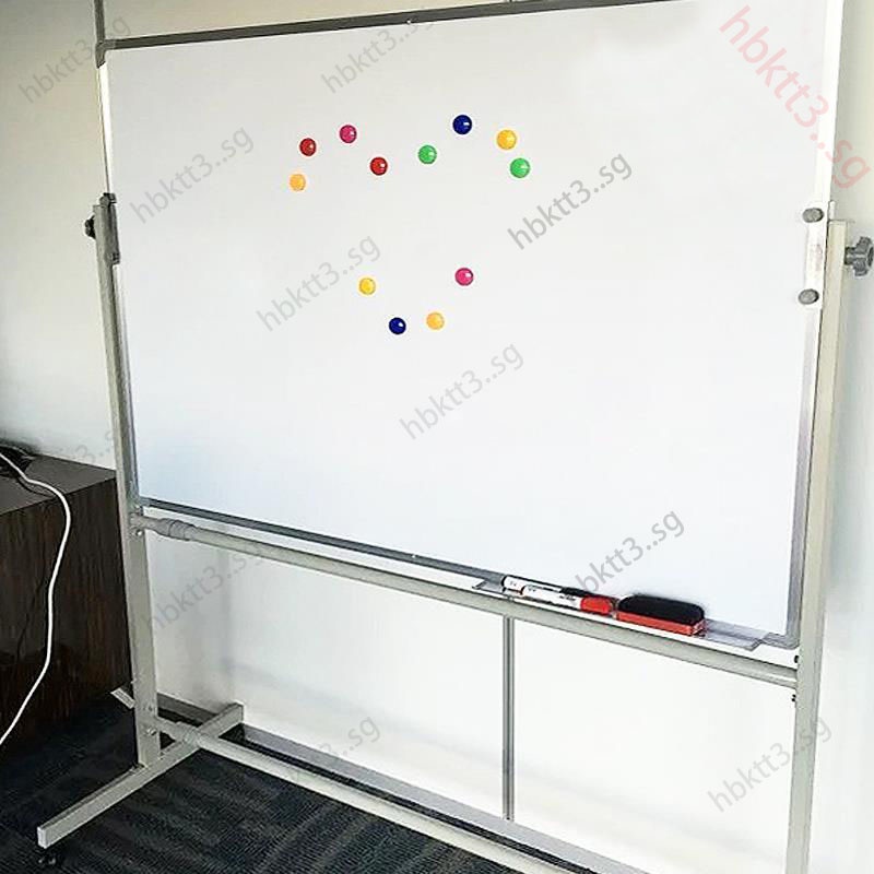 Whiteboard Bracket Type Double-Sided Magnetic Teaching Writing Board ...