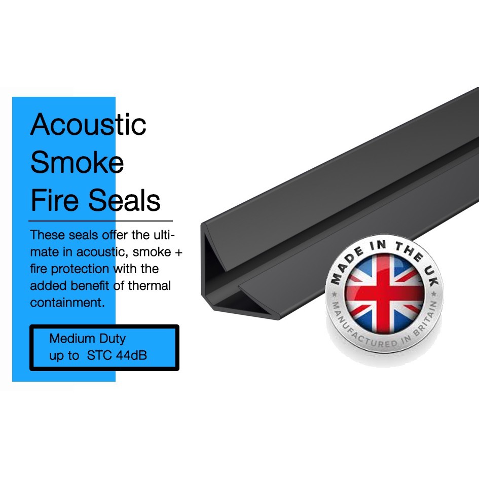 Howeasy Acoustic BatWing soundproofing door seals 1. 125meters x 5 ...