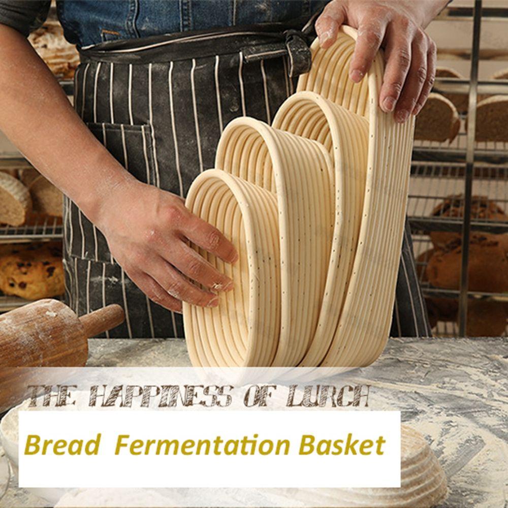 AUGUSTUS 7 Sizes Dough Rising Handmade Banneton Brotform Wicker Rattan ...