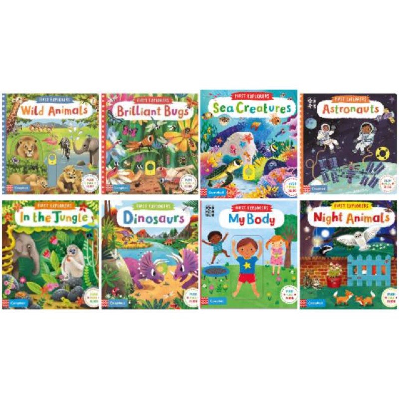 [READY STOCKS] Campbell First Explorers Slide and Pull Board Books ...