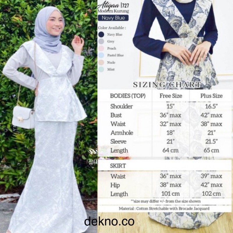 (S-XL) GREY KELABU TEMA BAJU KURUNG MODERN DRESS BRIDESMAID WEDDING ...
