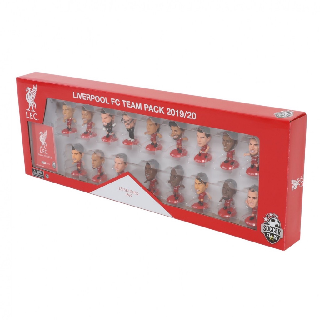 [Soccerstarz] LIverpool 2019/2020 Home Team Pack 17 Figurines | Shopee ...