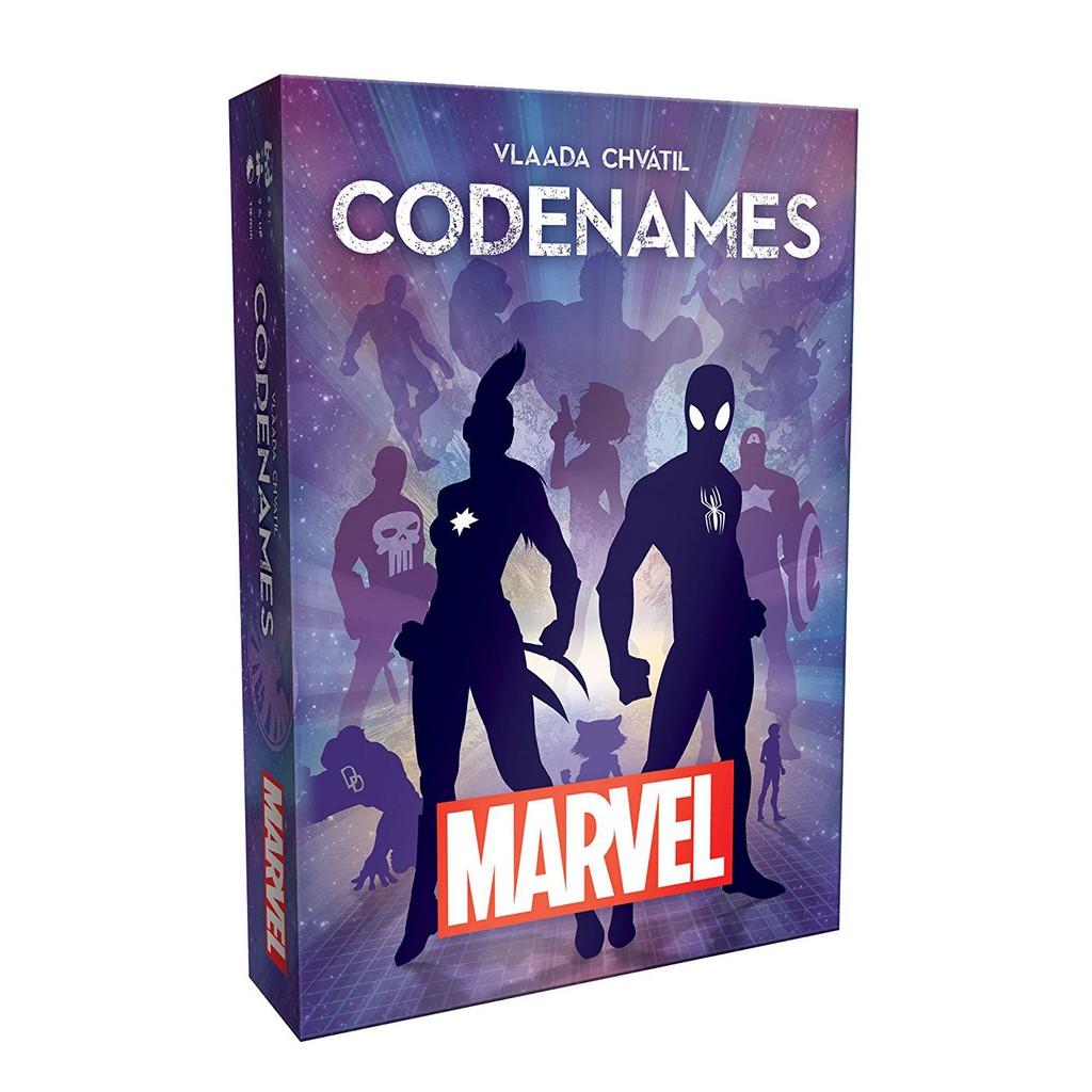 Codenames Marvel party game (GUARANTEED GENUINE, $5.5 off for Self Collection) | Shopee Singapore