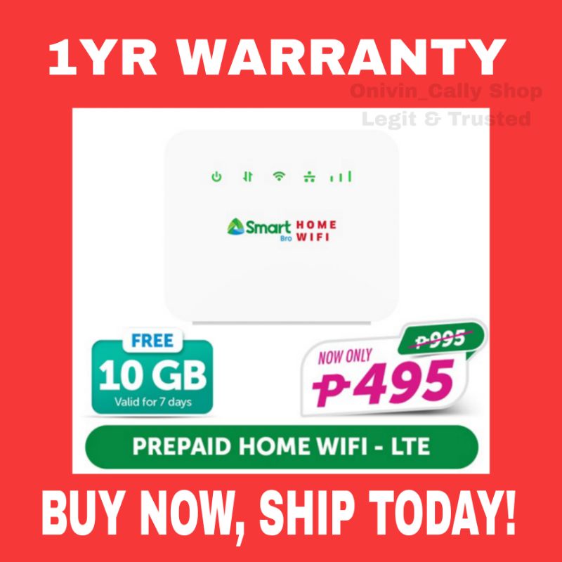 SMART Pldt Home Prepaid Wifi 10gb FREE DATA | Shopee Singapore