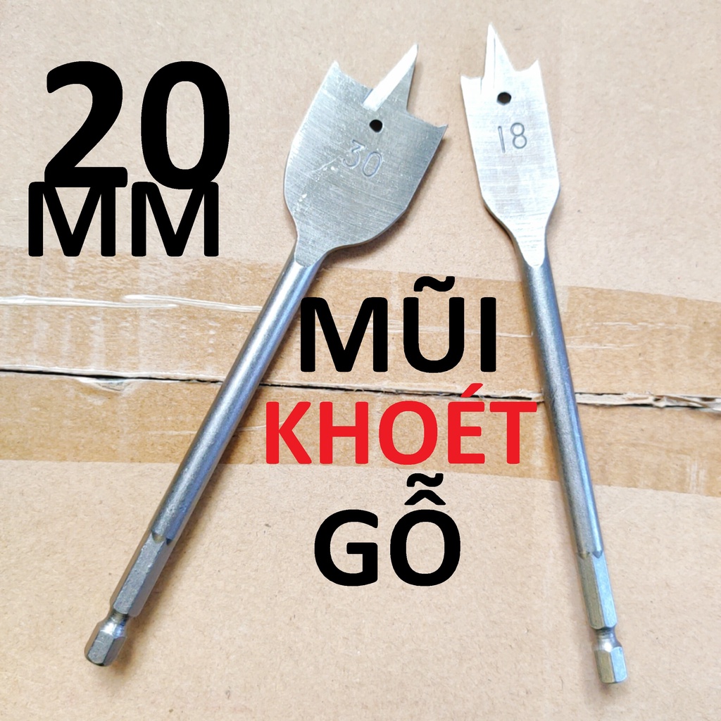 Specialized White Fishtail Wood Chisel Drill 20mm | Shopee Singapore