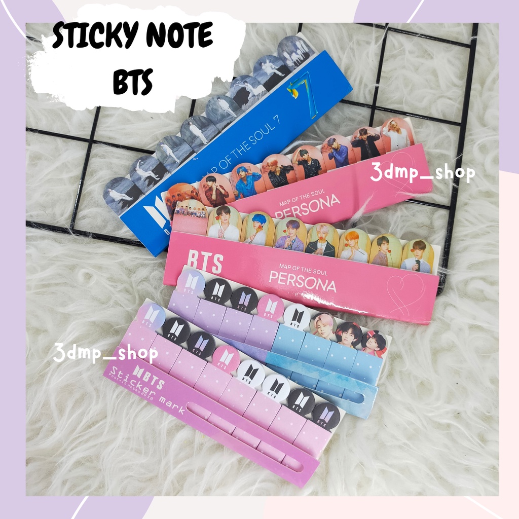 Sticky Note Memo BTS MOTS7 Persona MOTS 7 KPOP | Shopee Singapore