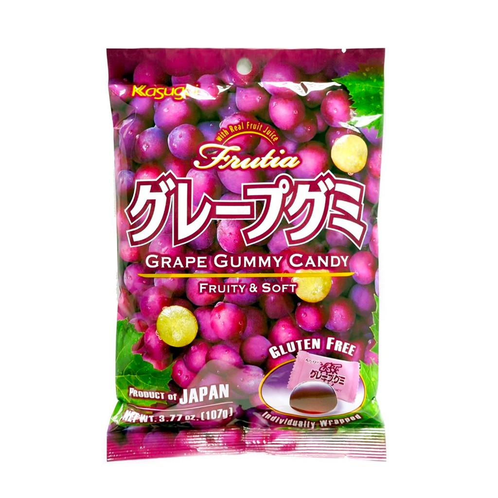 Kasugai Grape Gummy Candy (107g) | Shopee Singapore