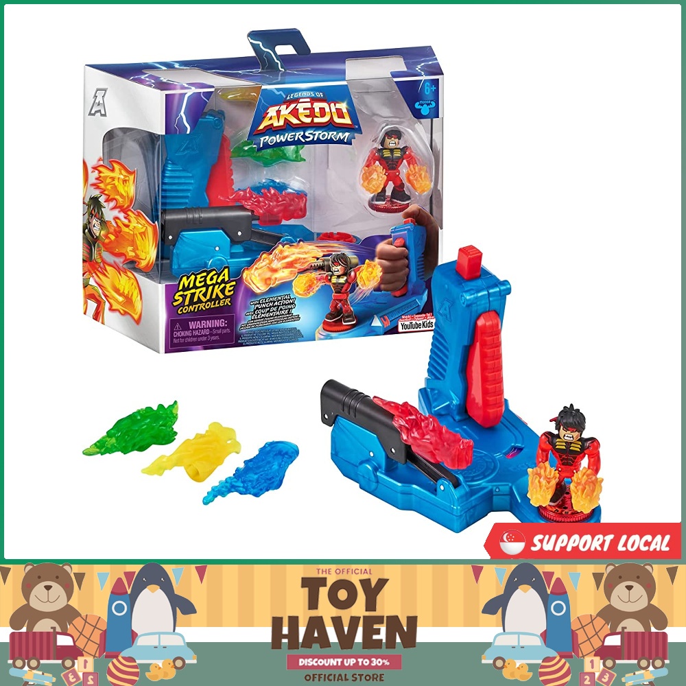 [sgstock] Legends of Akedo Powerstorm Mega Strike Controller with ...