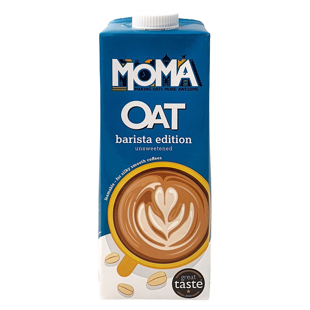 MOMA Barista Unsweetened Oat Milk 1 Litre | Shopee Singapore