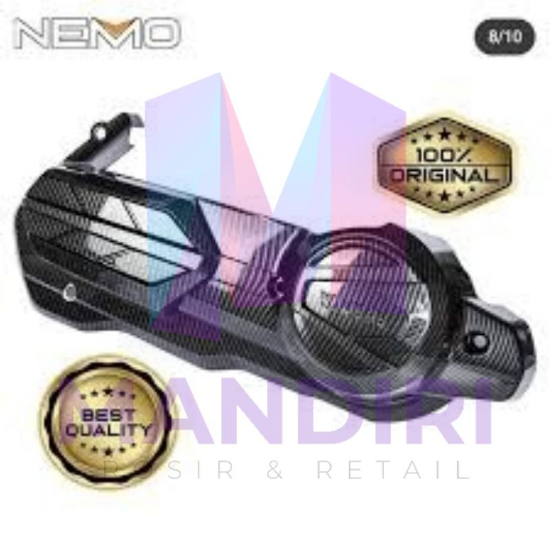 MESIN All New Nmax Engine CVT Cover/All New Aerox Carbon Nemo Cover CVT ...