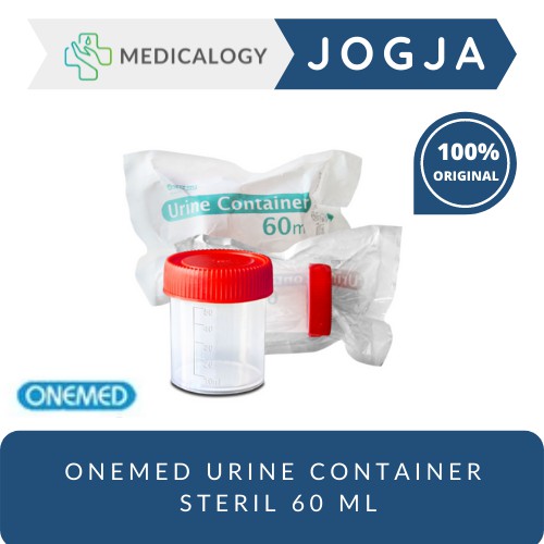 Onemed Urine Container / Sterile Urine Container 60 ml | Shopee Singapore