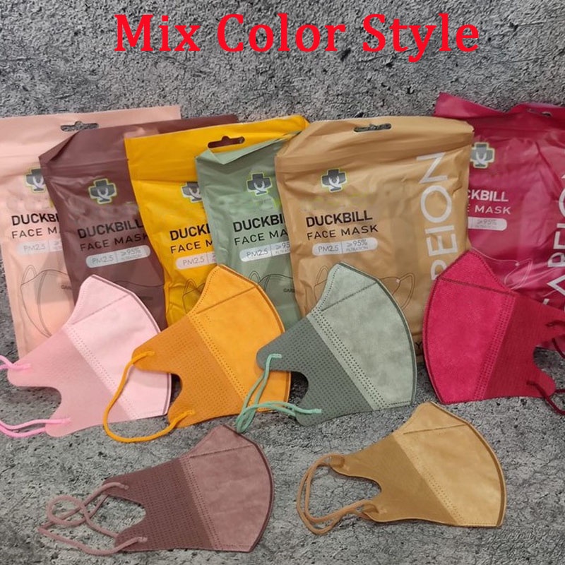 50pcs 3d Adult Mask DUCK BILL Mask mix color style mask ZG001SG ...