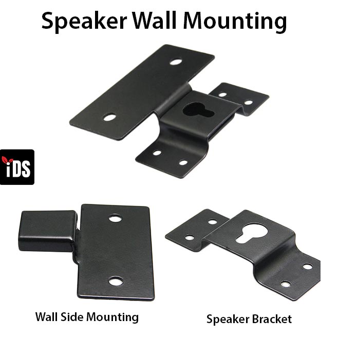 [iDS] Speaker Wall Bracket Speaker Wall Mount Speaker Hook Hanger Plate ...