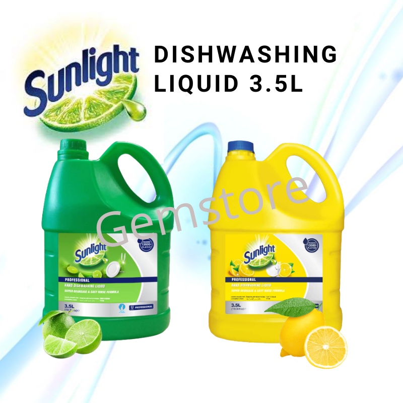 SUNLIGHT Dishwashing Liquid 3.5L / Pencuci Pinggan SUNLIGHT 3.5L ...
