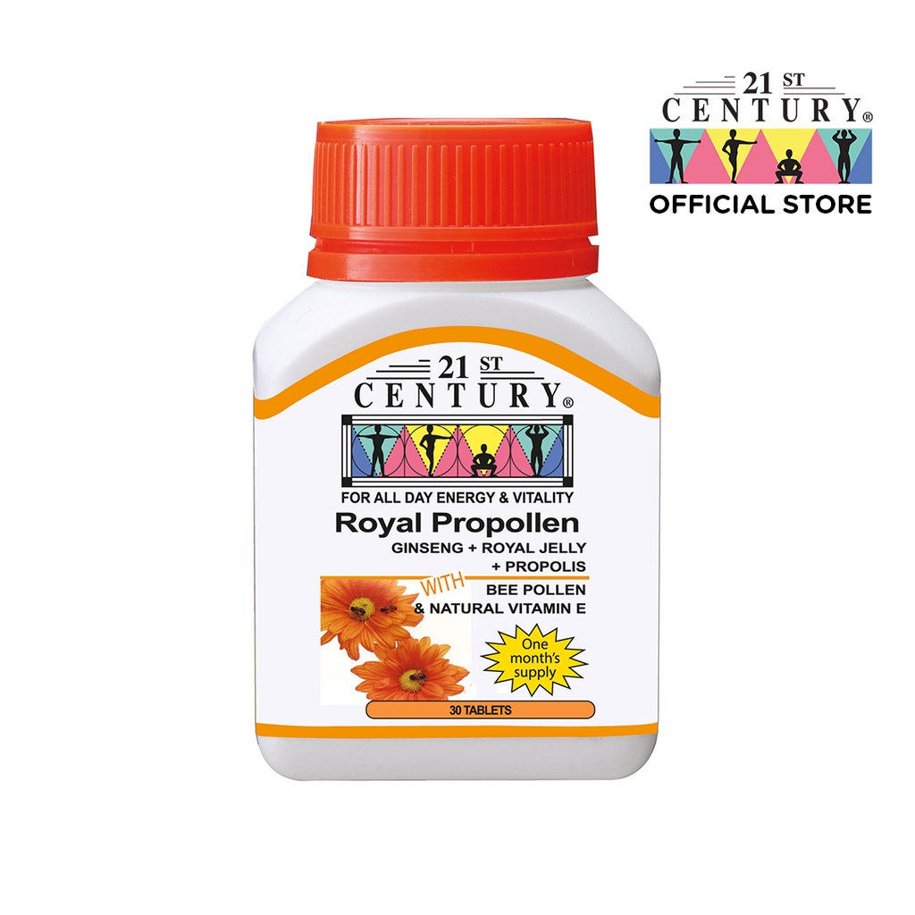21st Century Royal Propollen (Bee Pollen, Ginseng, Vitamin E, Royal ...