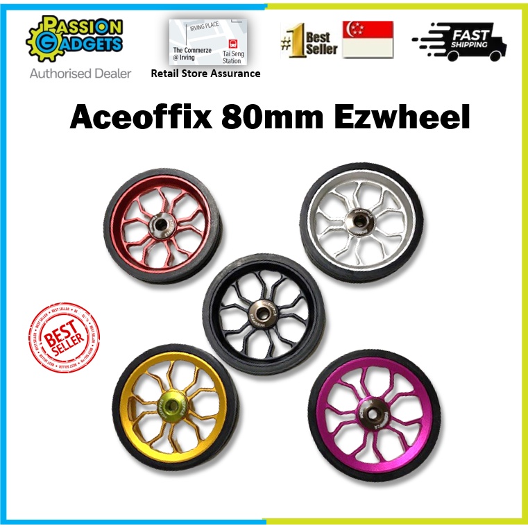 80mm Ezwheel Aceoffix Easy Wheels Dura for Pikes 3sixty Camp Royale ...