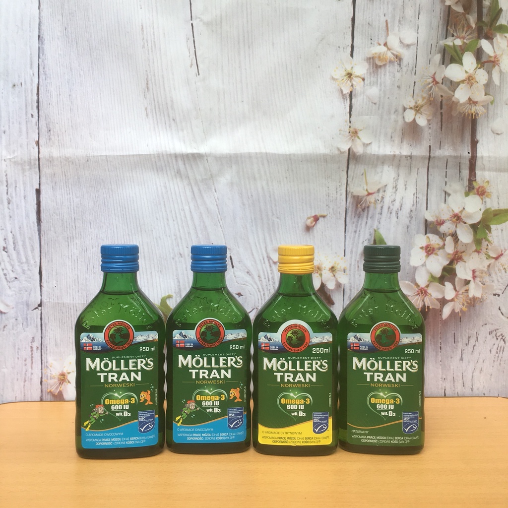 Moller's Tran Omega 3 DHA Cod Liver Oil | Shopee Singapore
