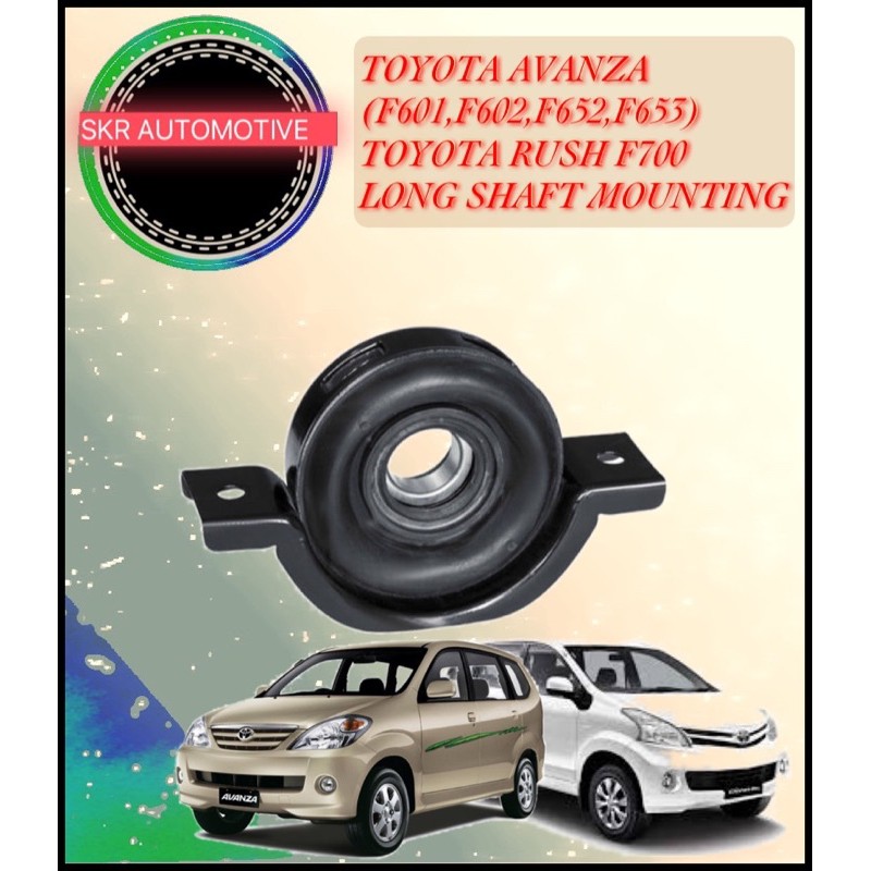 TOYOTA AVANZA(F601),RUSH(F700) LONG SHAFT MOUNTING CENTRE BEARING ...