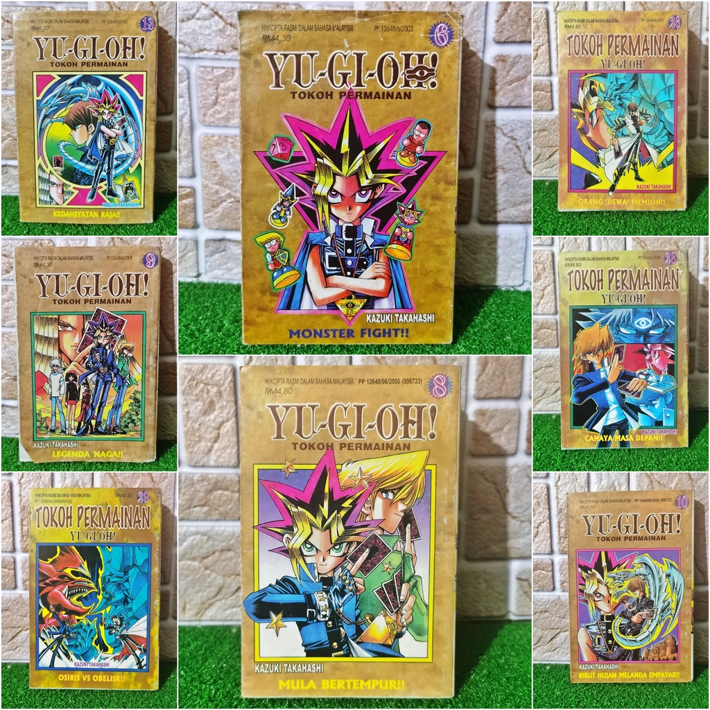 PRELOVED 』Komik Yu-Gi-Oh / Tokoh Permainan (Comics House) Yugioh Karya Takahashi Kazuki Duel ...