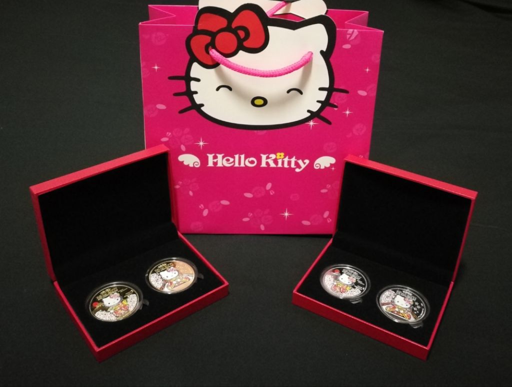 Limited Edition Hello Kitty 40th Anniversary Commemorative Coin ...