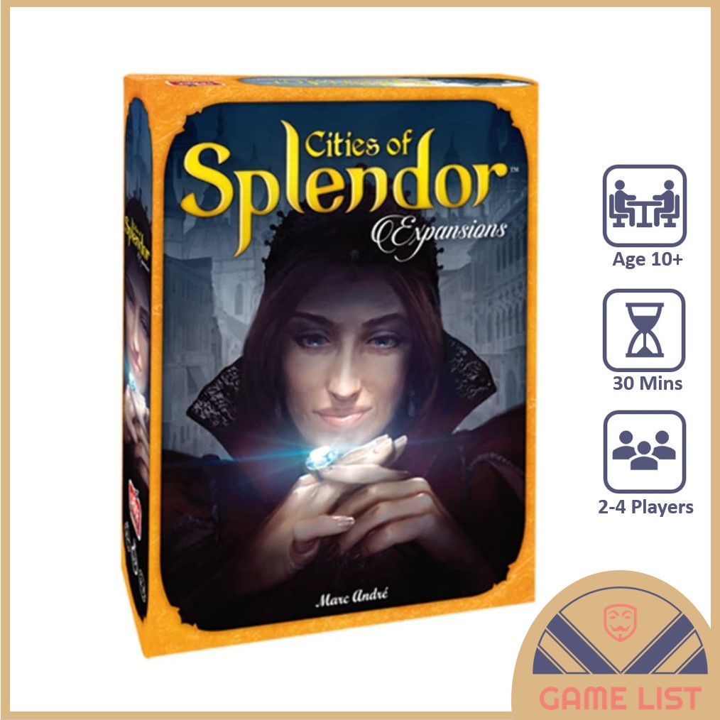 [SG STOCK] Cities of Splendor Board Game Splendor Expansion game Family ...