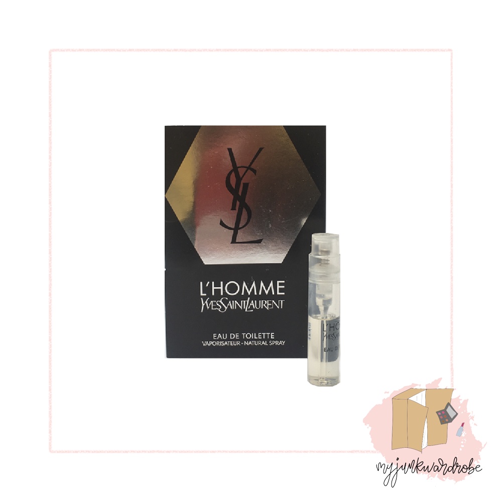 YSL L'Homme EDT 1.2ml | Shopee Singapore