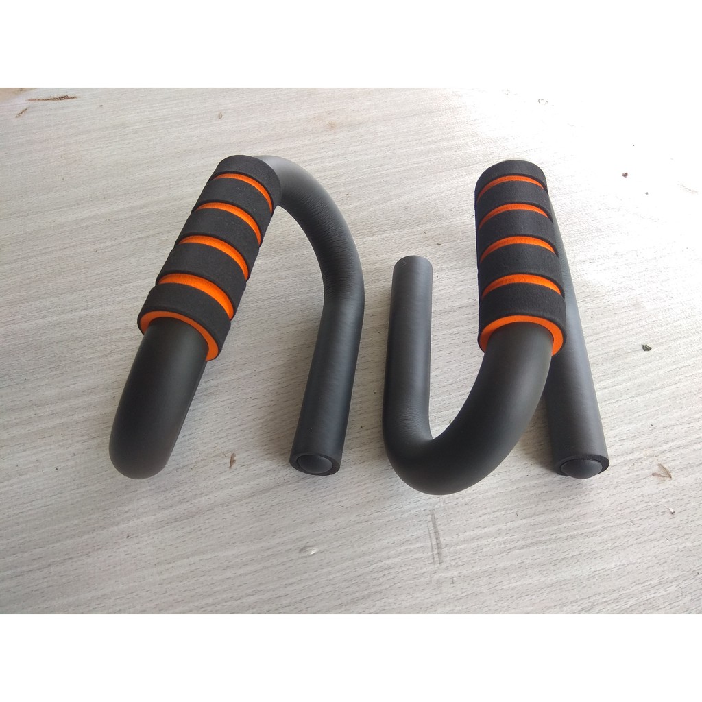 S Shape Push Up Stand Bar For Body Muscle Exercise Hand Grip (Full Grip ...