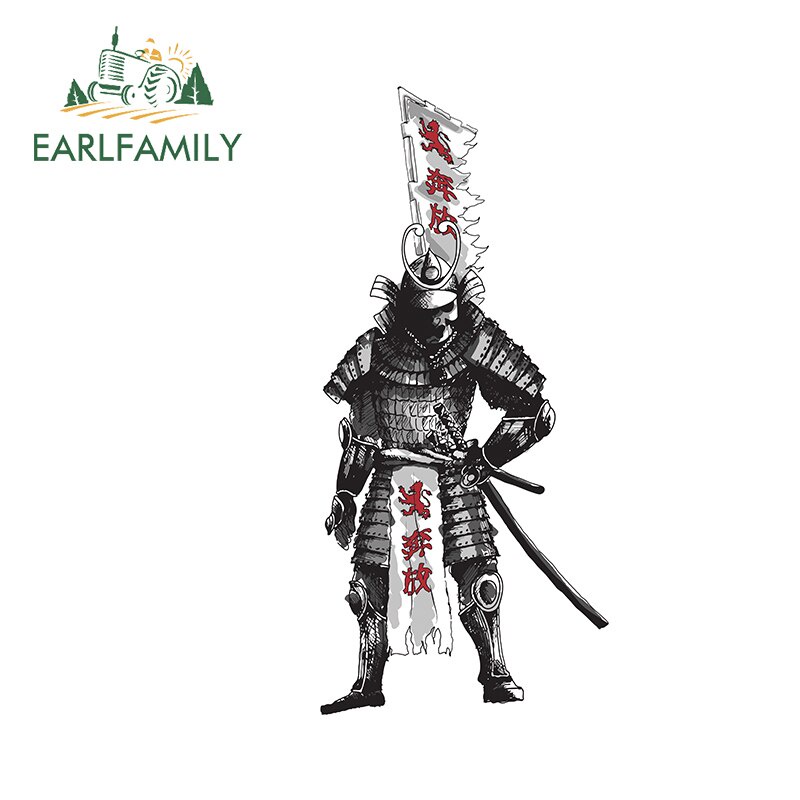 EARLFAMILY for Samurai Funny Car Stickers Motorcycle Car Assessoires ...