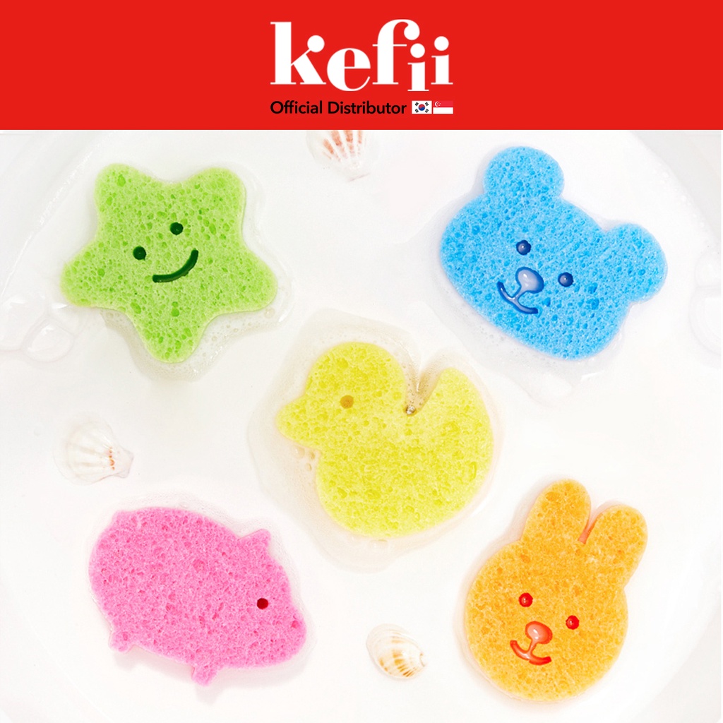 Kefii - Magic Sponge | Kids bath | Bathtime | Korean toy | Sensory play ...