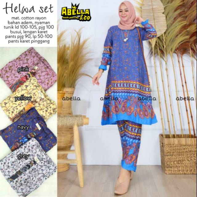 Helwa Set by Abella | Shopee Singapore