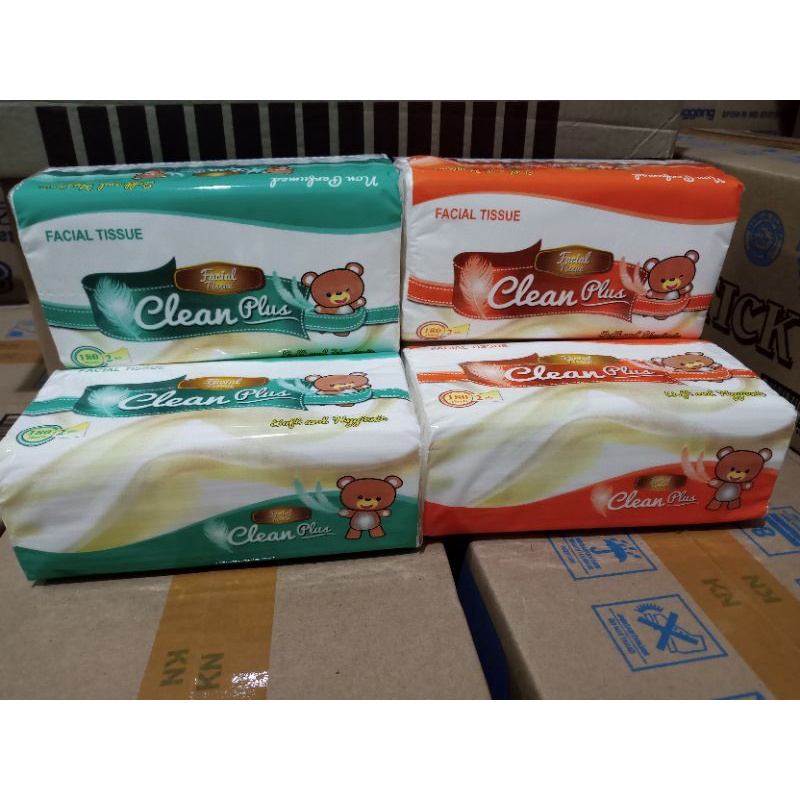 Tissu Clean Plus 180sheets (Pcs) | Shopee Singapore