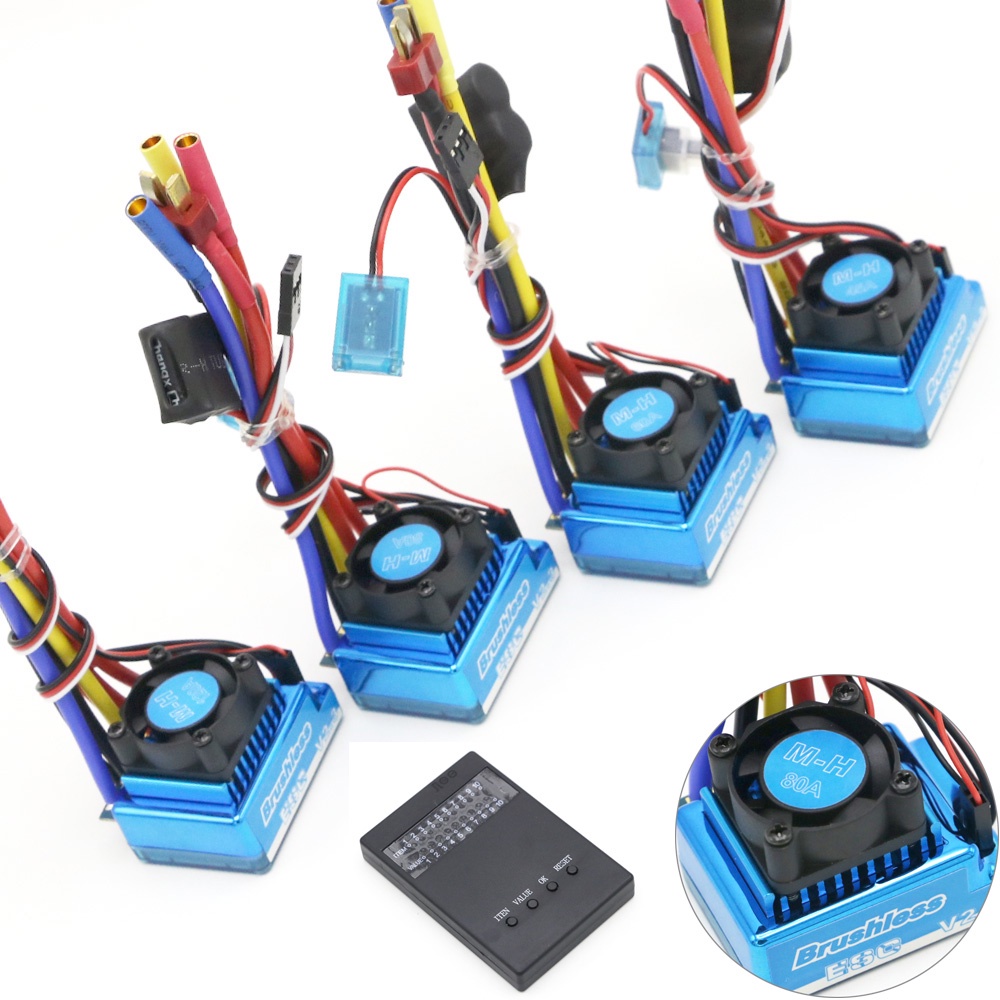 3650 3900KV Brushless Motor & Waterproof 25A 35A 45A 60A 80A 120A ...