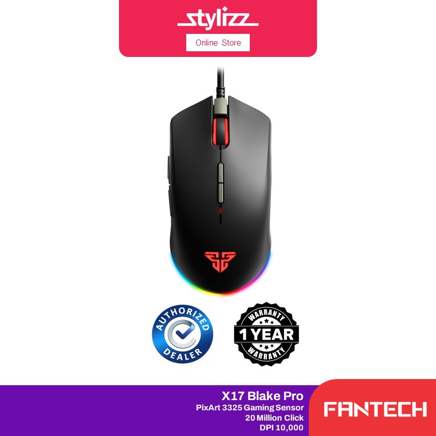 FANTECH X17 BLAKE PRO WIRED GAMING MOUSE | Shopee Singapore