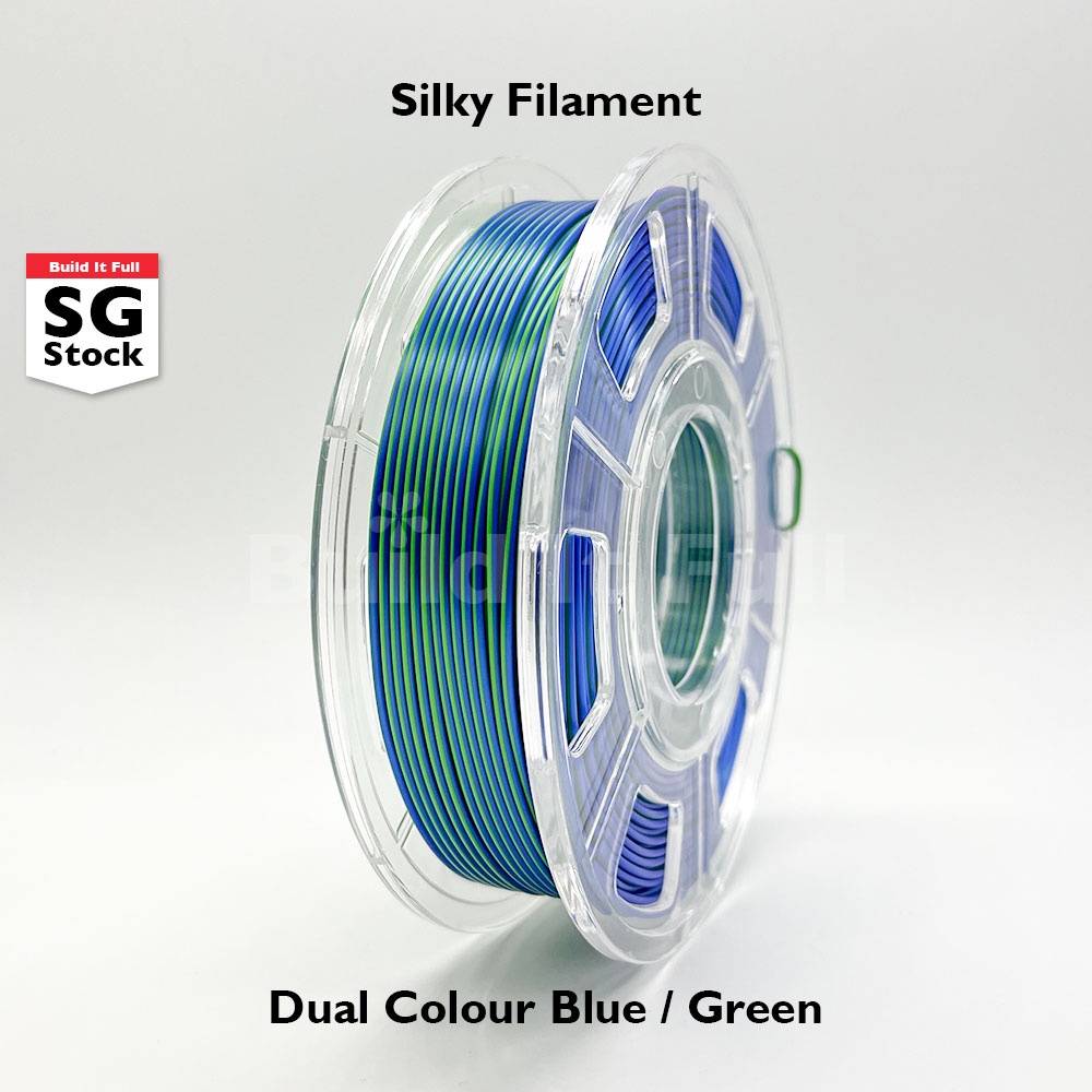 [SG Stock] Silky Dual or Tri-Colour PLA Based Filament 1.75mm for 3D ...