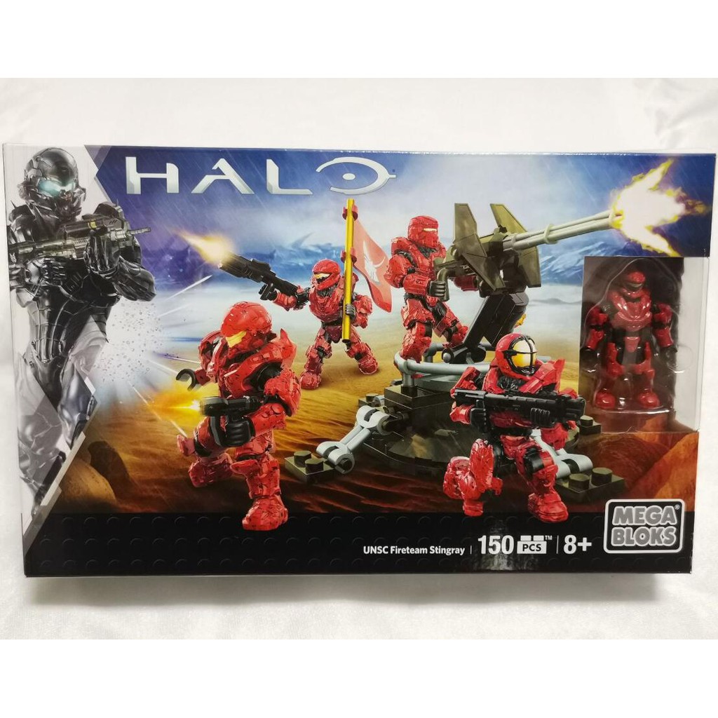 Mega Bloks Construx Halo Building Blocks DLB95 UNSC Fireteam Stingray ...
