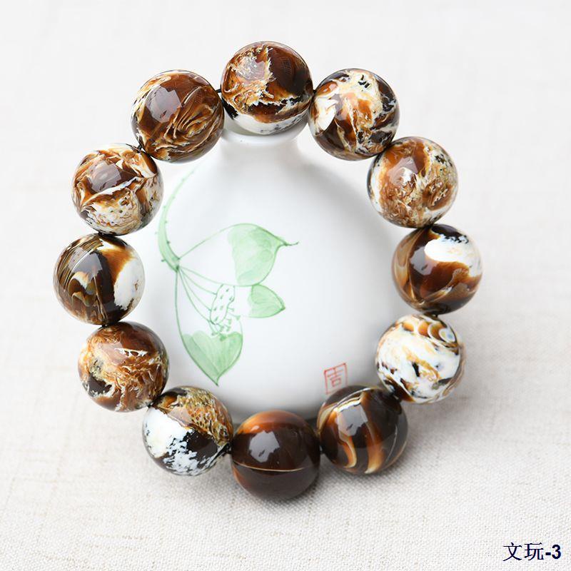 Natural Burmese Root Amber Bracelet Amber Beeswax Demon Flower Melting ...
