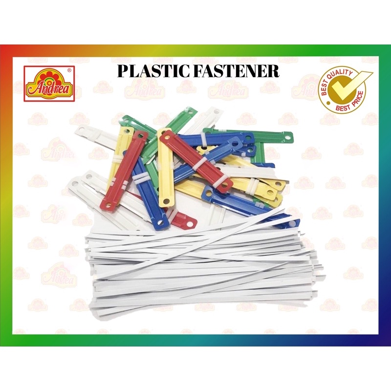 Plastic fastener assorted color ( sold by box 50 sets) | Shopee Singapore