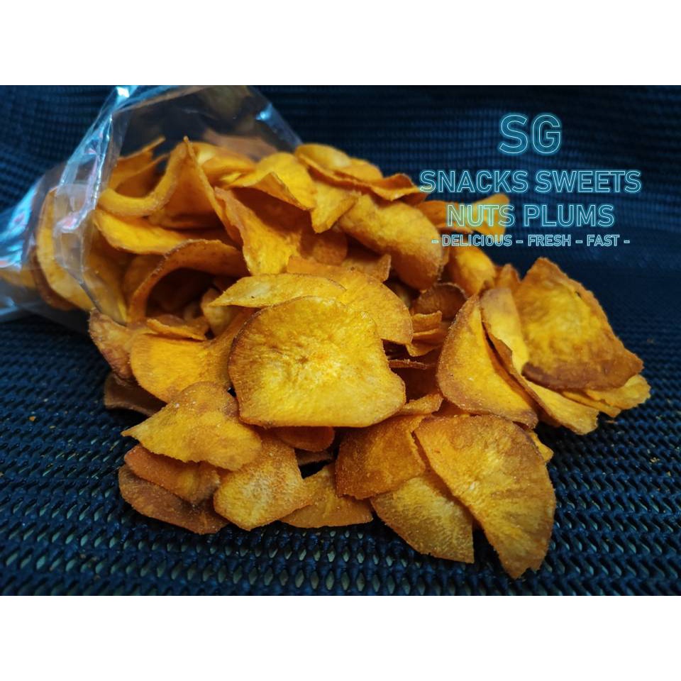 SG PENANG Spicy Curry Fries Tapioca Chips Ultra Thin Penang香辣咖喱木薯片 ...