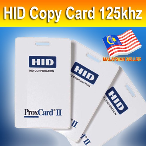 HID PROXCARD II Copy Card Clone 125khz Duplicate Writable 1386 ...
