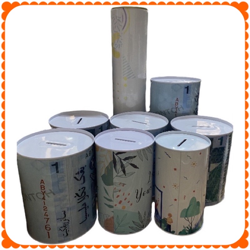 piggy Bank The Coin bank metal tabung duit tabung syling tabung besi ...