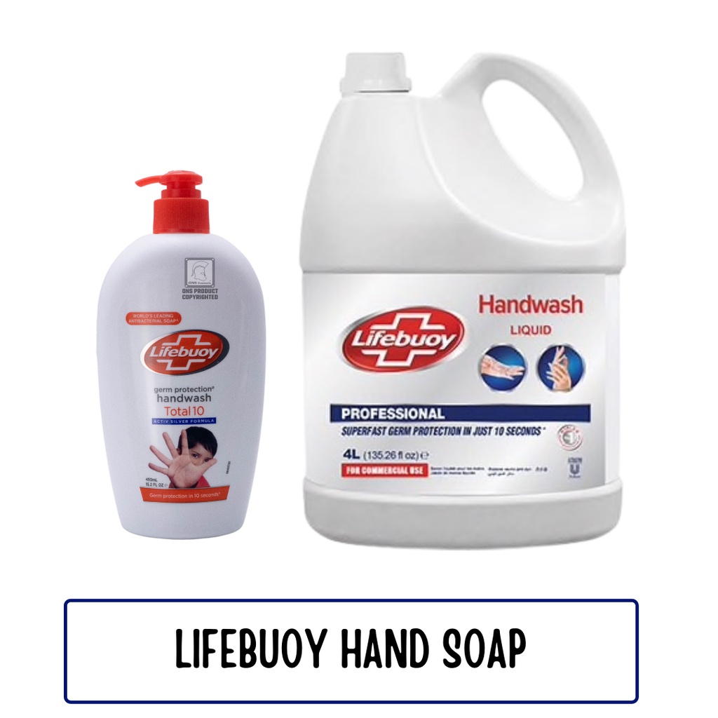 Lifebuoy Professional Hand wash Liquid Soap | Shopee Singapore