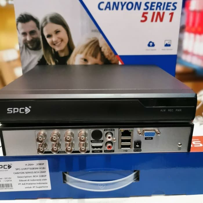 Dvr SPC 8 channel 2MP Official Guarantee | Shopee Singapore