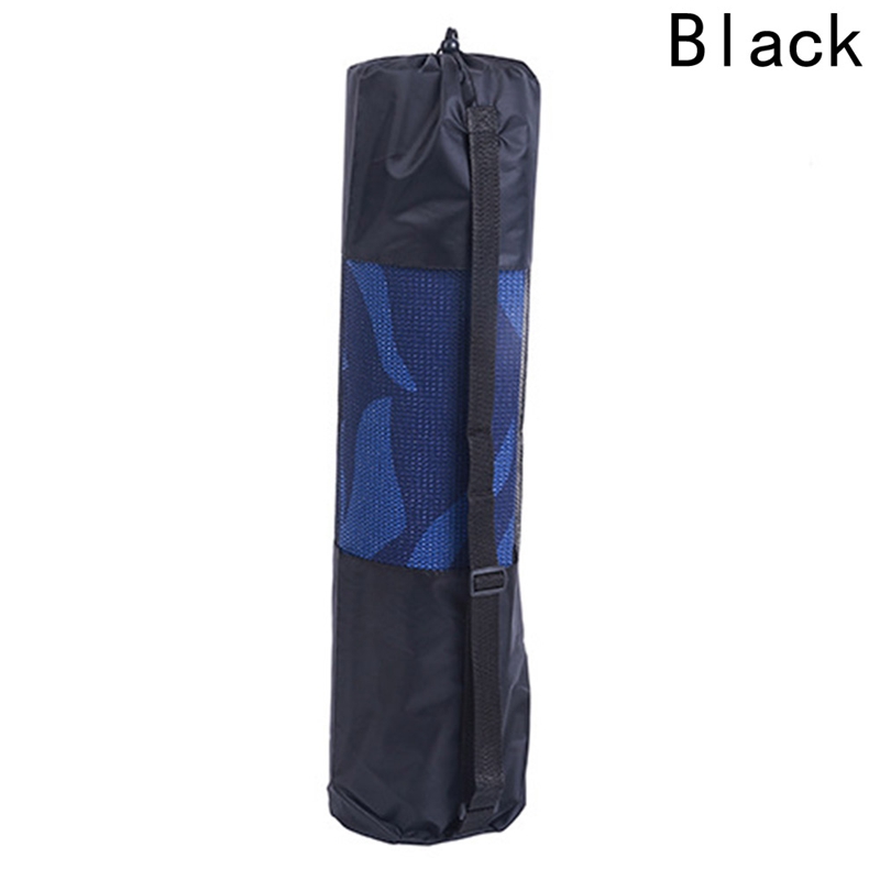 Portable Yoga Mat Bag Nylon Carrier Washable Adjustable Strap Carry Bag ...