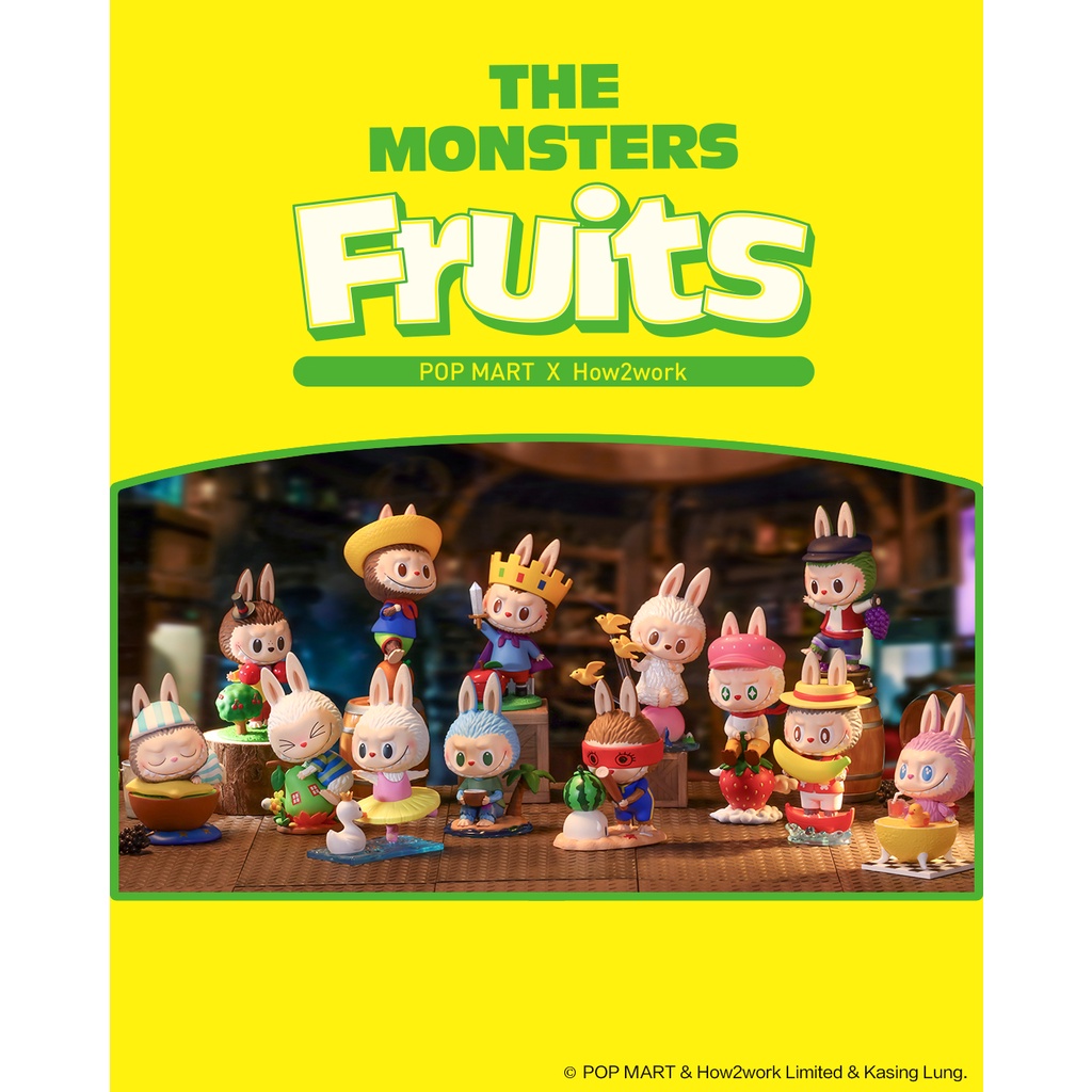 Popmart Labubu The Monsters Fruits Series (Individual Blind Boxes / Known Design) | Shopee Singapore