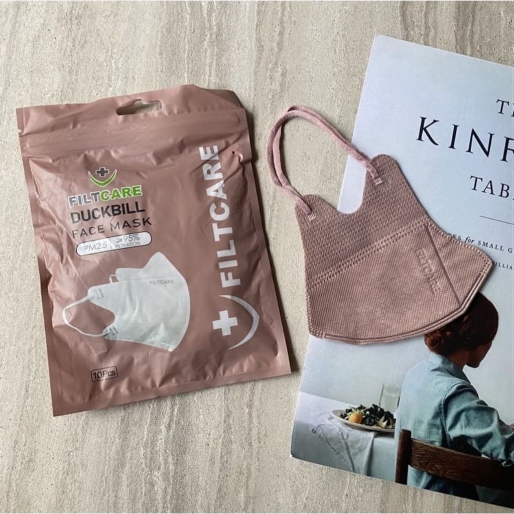 FILTCARE 4PLY ADULT DUCKBILL MASK - SDH KEMENKES 4PLY LINE EMBOSED ...