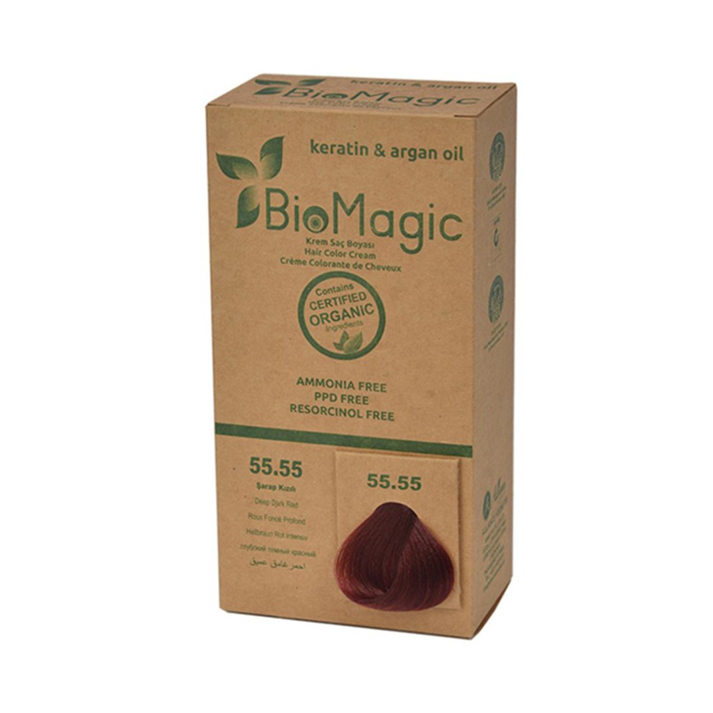 Singapore Sole Distributor! 100% Organic BioMagic Permanent Hair Color ...